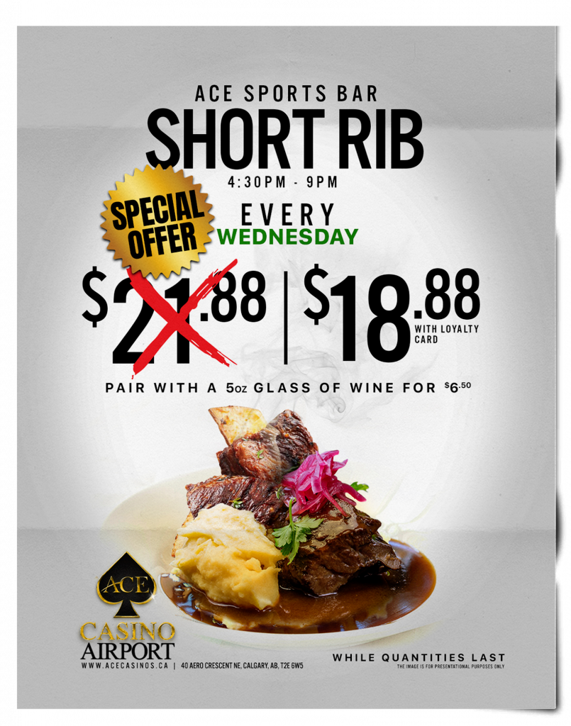 Food & Drink Specials & Dining Promotions | ACE Airport Casino
